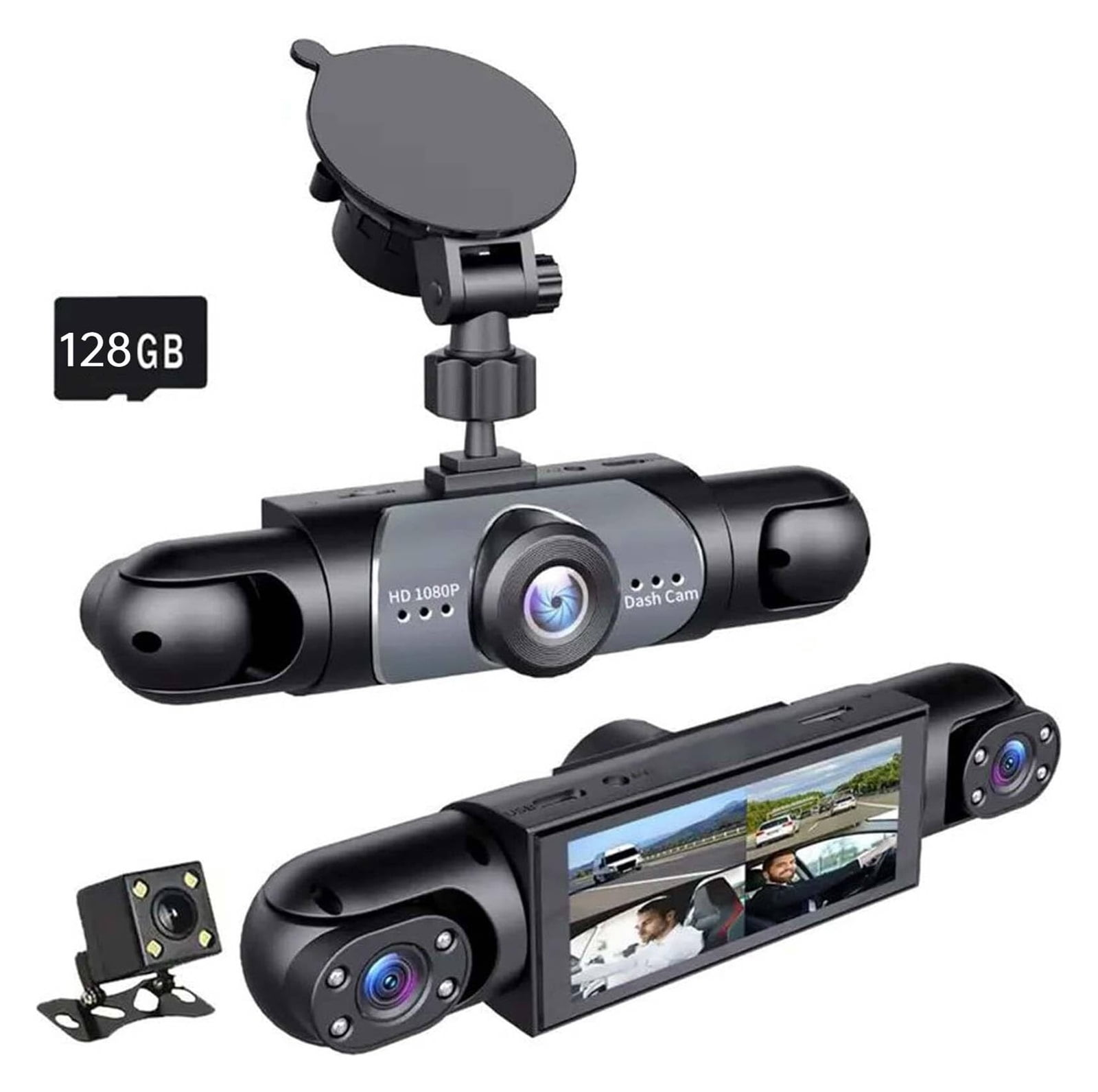 Full View Car Dashcam System: 360° Full View Car Dashcam System - 4 ...