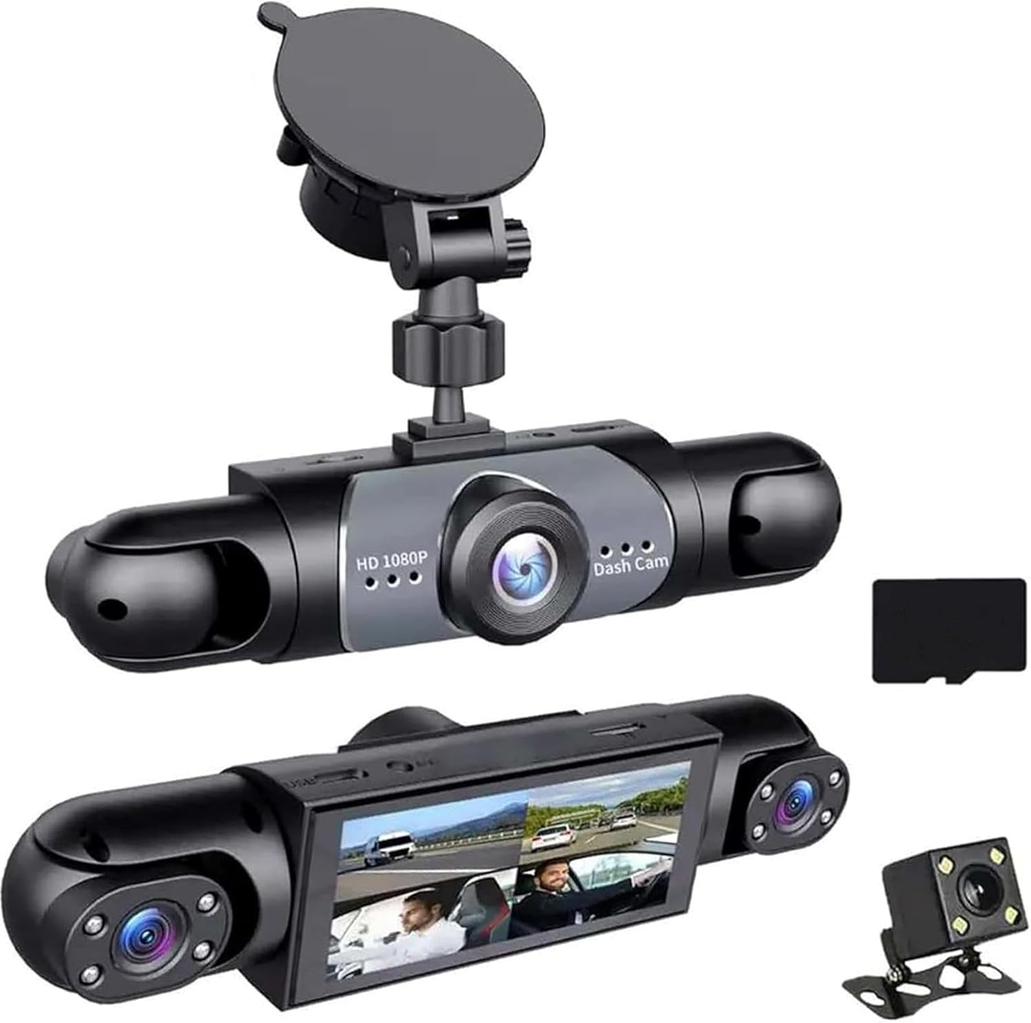 Full View Car Dashcam System: 360° Full View Car Dashcam System - 4 ...