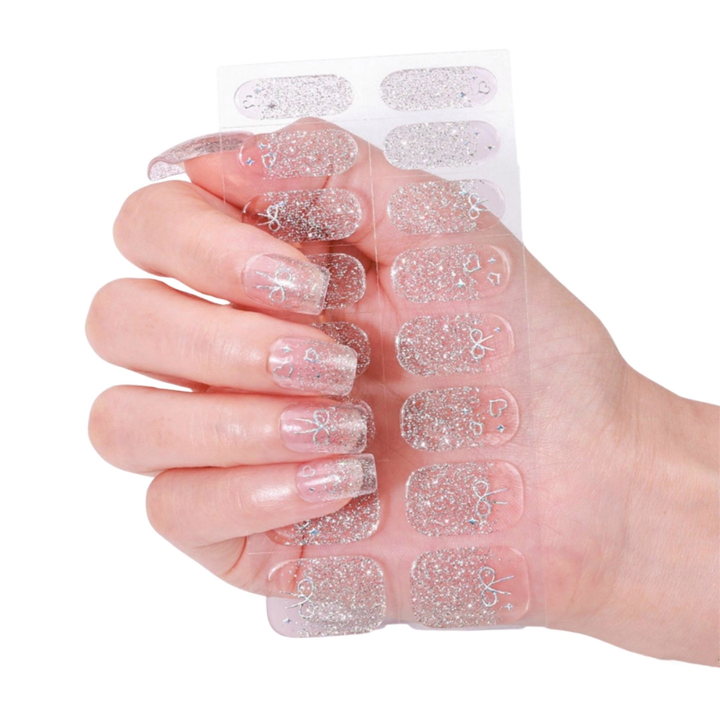 Full Wraps Nail Art Stickers Nails Polish Strips Adhesive Nail Art ...