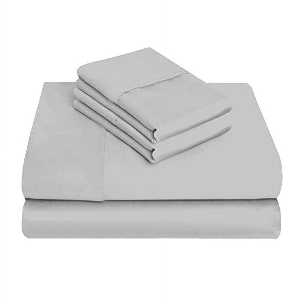 Full-XL Sheets Extra Deep Pockets 15 Inch 500 Thread Count 4 Piece ...