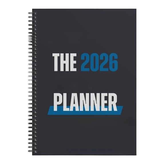 Full Year Monthly Planner 2026 Calendar Notebook Planner Notebook ...