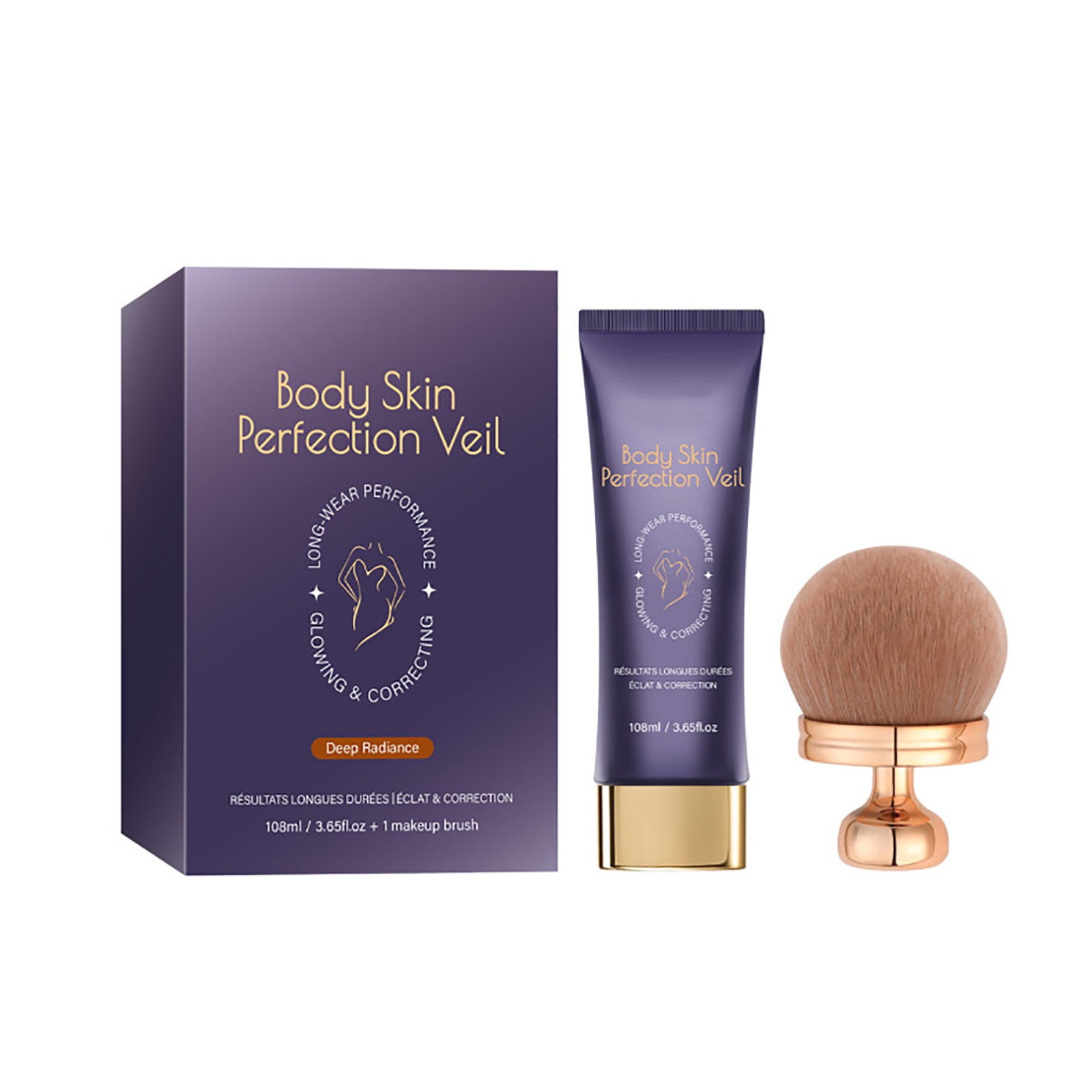 Full-coverage body foundation with hyaluronic mist waterproof tattoo ...