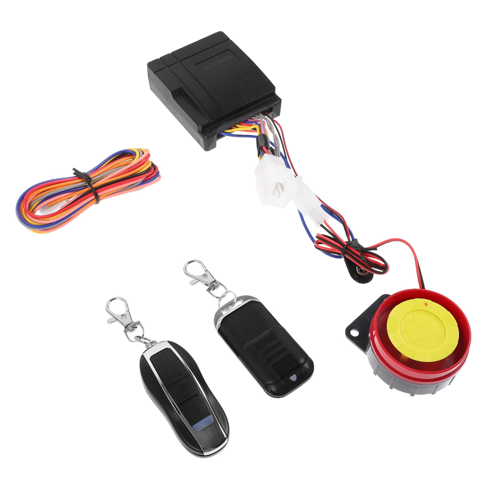 Full-function Remote Control Start Model Pedal Mini Host Alarm System ...