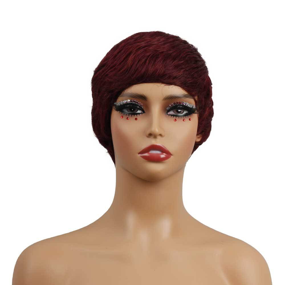 Full hair cover for women with real hair short hair cover cos real hair ...