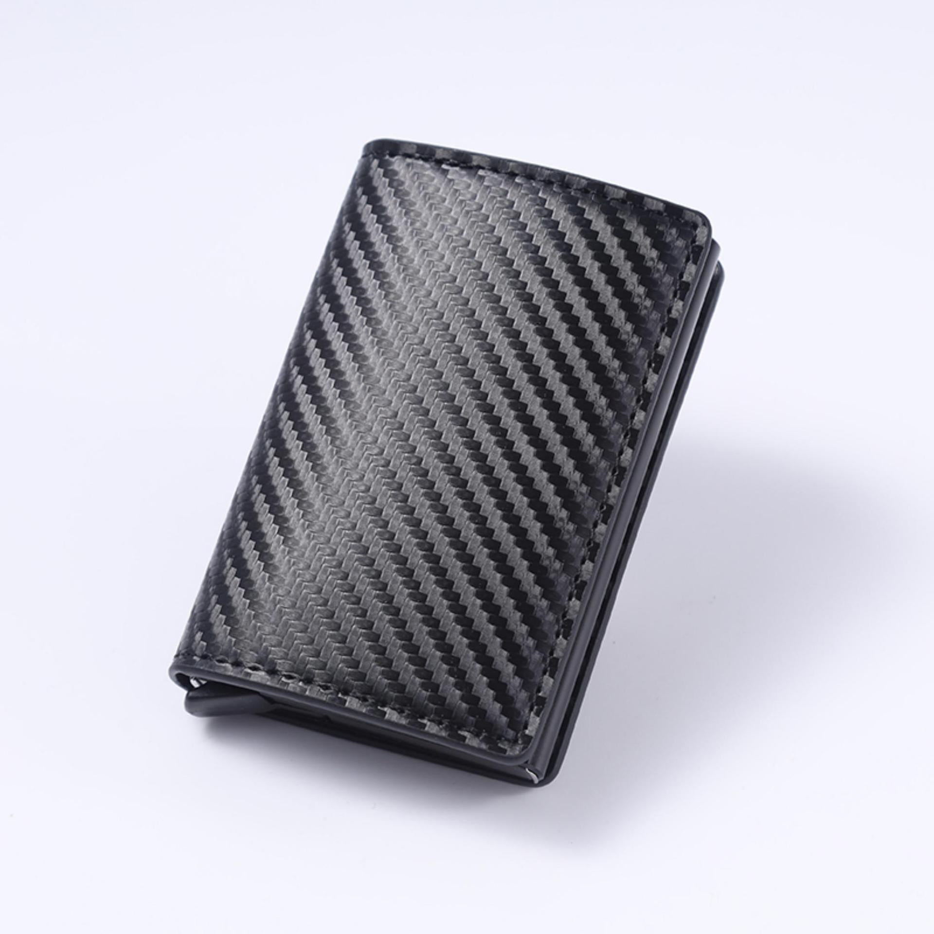 Full inspection anti-theft brush men's wallet RFID Multi-card wallet ...
