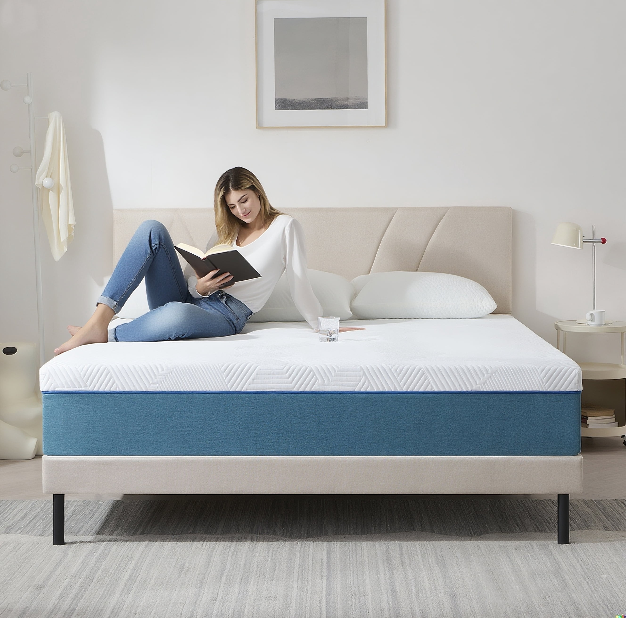 Full Size Mattress, ZETDIY 10 inch Full Memory Foam Mattress in a Box ...