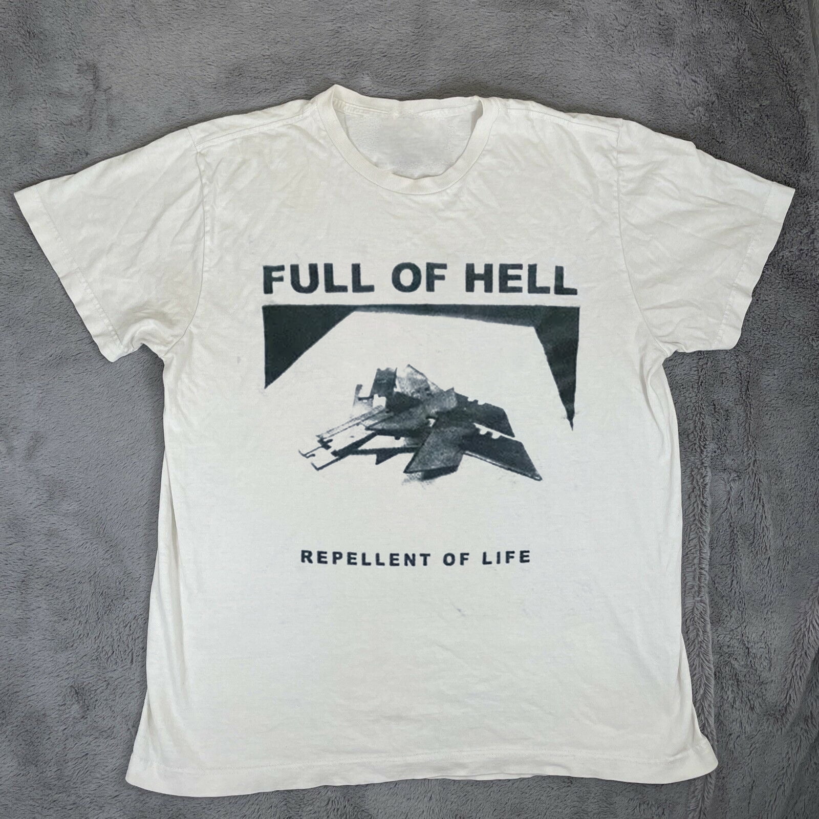 Full of Hell Grindcore band Repellent Of Life T Shirt Full Size S-5XL ...