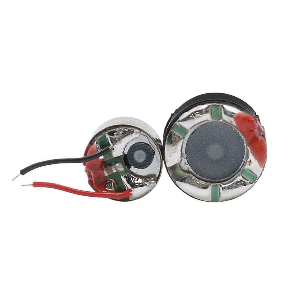 Full-range 6+8mm PU Dual Dynamic Stereo Headphone Speaker Unit DIY ...