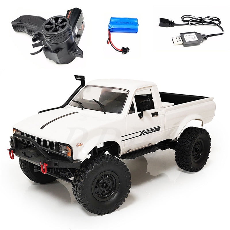 Full scale wpl c24 upgrade c24-1 1:16 rc car 4wd radio control off-road ...