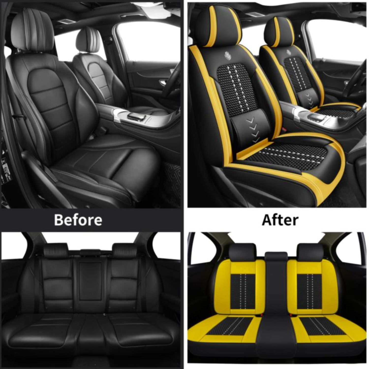 Full set of five-seat covers, suitable for Nissan KICKS models 2019 ...