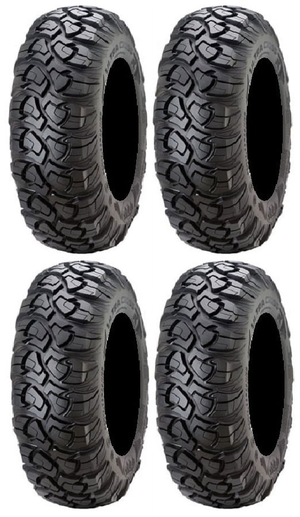 Full set of ITP Ultra Cross R Spec (6ply) Radial 23x10-12 ATV Tires (4 ...
