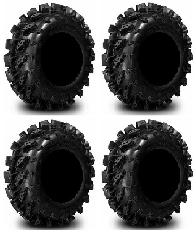 Full set of Interco Swamp Lite 29.5x10-14 ATV Tires (4) - Walmart.com