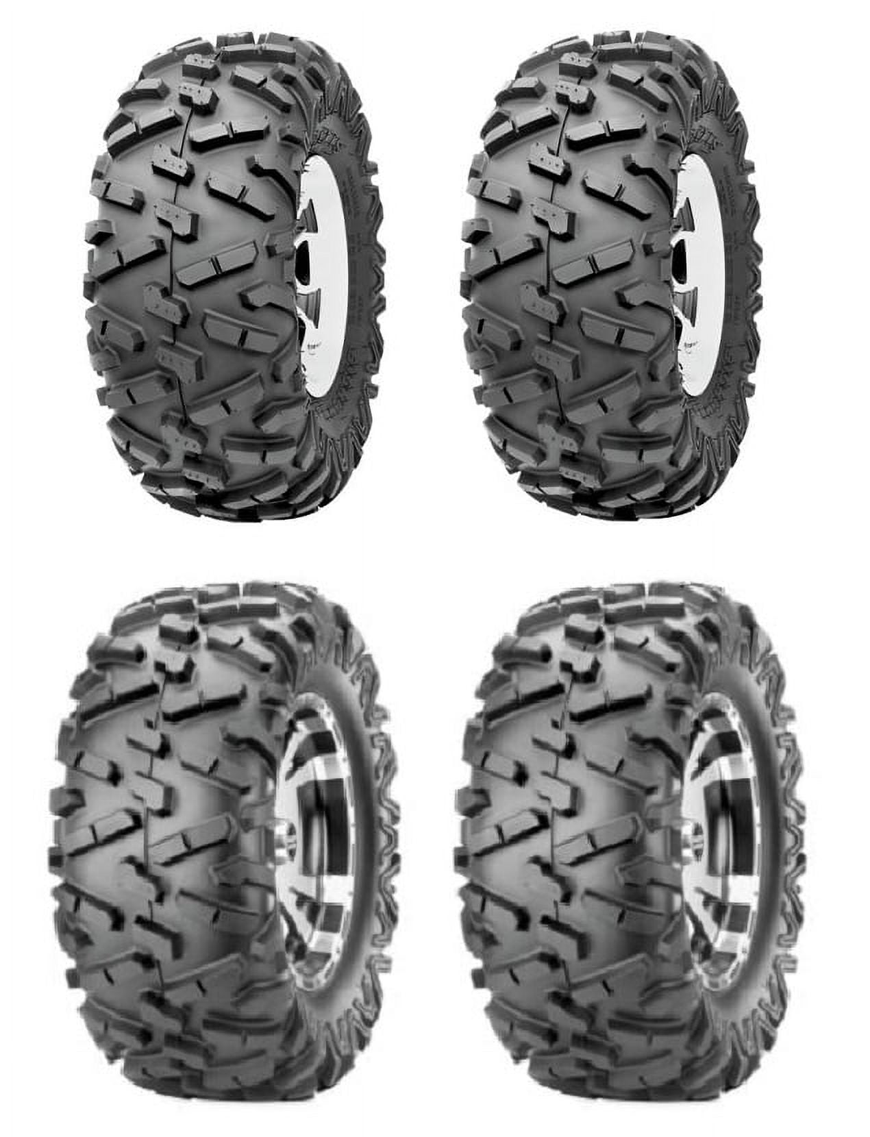Full set of Maxxis BigHorn 2.0 Radial 28x9-14 and 28x11-14 ATV Tires (4 ...