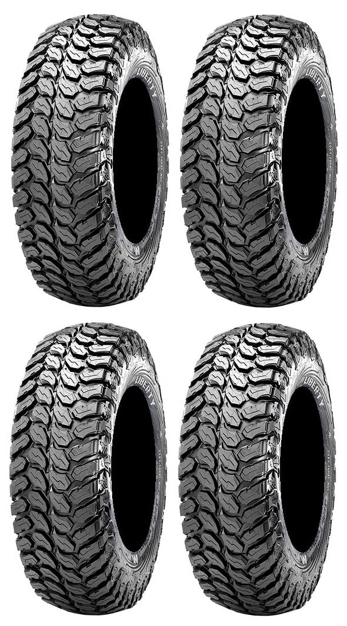 Maxxis Liberty Radial 8-Ply 32x10-14 ATV Tires, Full Set of 4, Engineered for Performance on ...