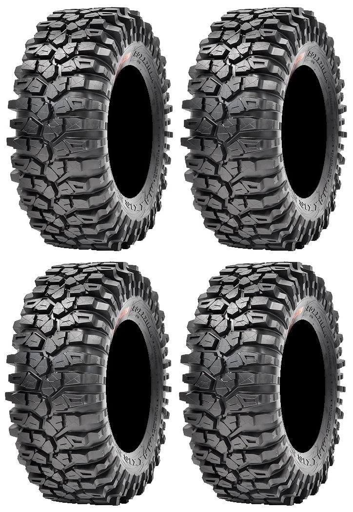 Full set of Maxxis Roxxzilla Radial (8ply) ATV Tires 30x10-14 (4 ...