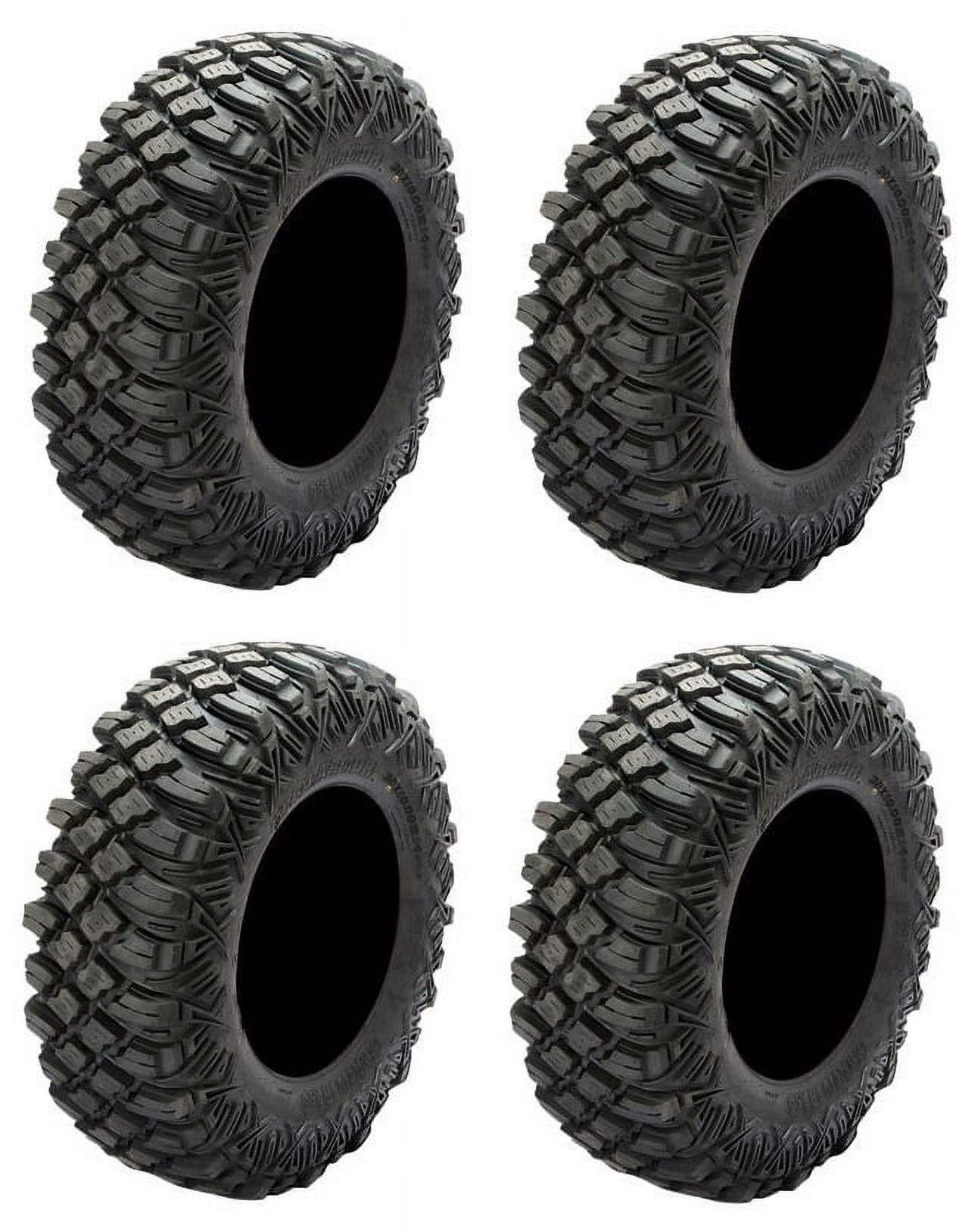 Full set of Pro Armor Crawler XR (8ply) 33x10-15 ATV Tires (4 ...
