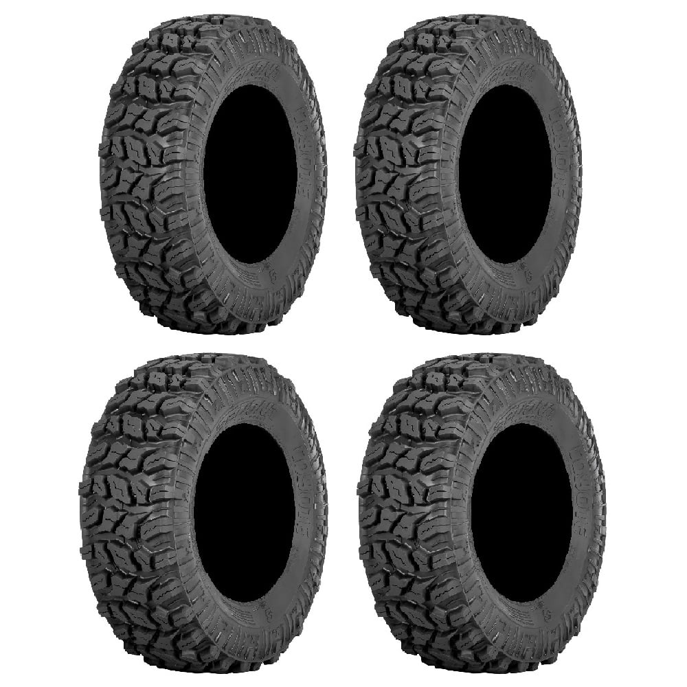 Sedona Coyote 25x8-12 and 25x10-12 ATV Tires Full Set (4), High-Tech ...