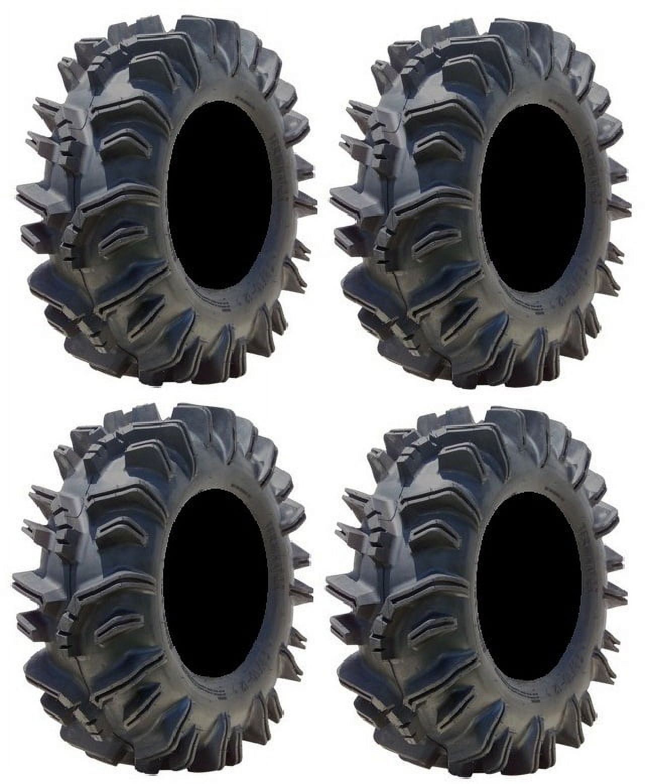 Full set of Super ATV Terminator (6ply) ATV Mud Tires 34x10-18 (4 ...