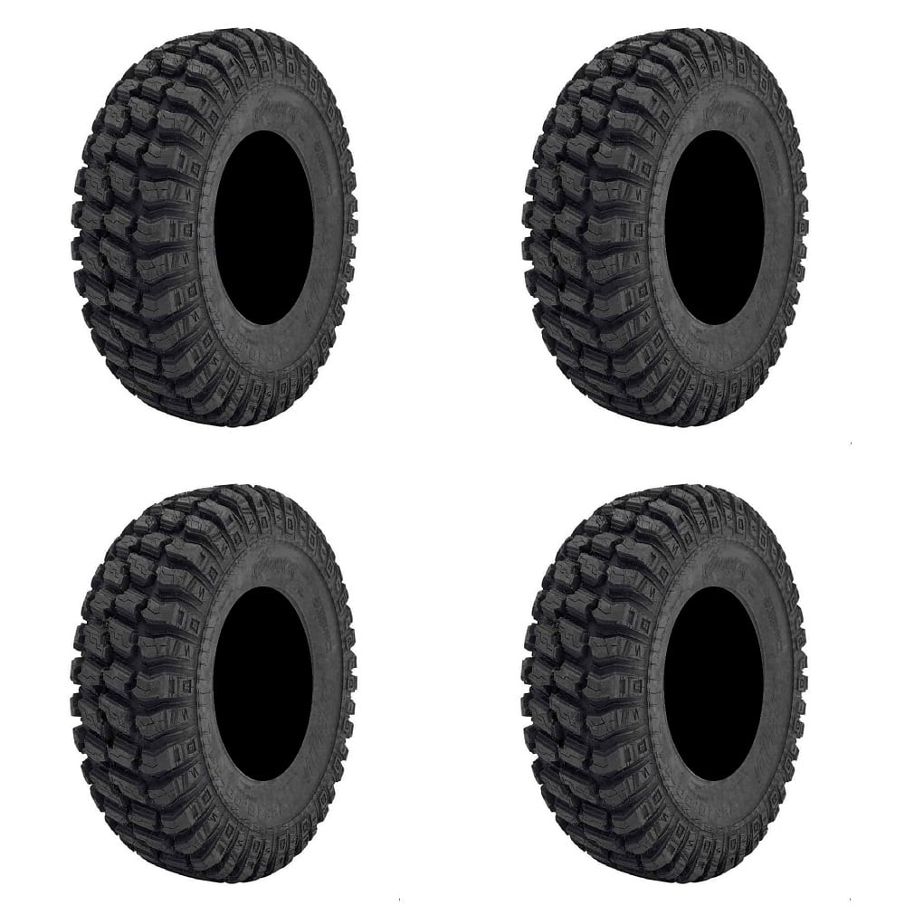 Full set of Super ATV Warrior AT (8ply) ATV Mud Tires 28x10-14 (4 ...