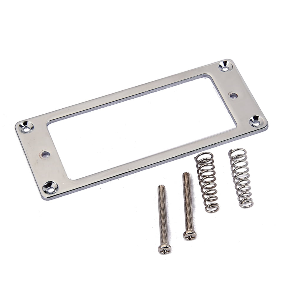 Full-size Flat Metal Humbucker Pickup Mounting Rings Frame Mounting ...