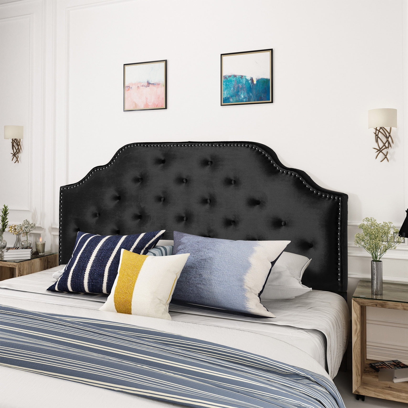 Full-sized | Match any type of bedroom décor | Enjoy a refined ...