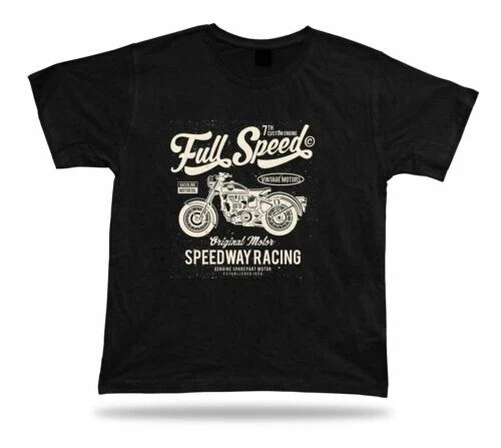 Full speed original motor speedway racing vintage unique t shirt design ...