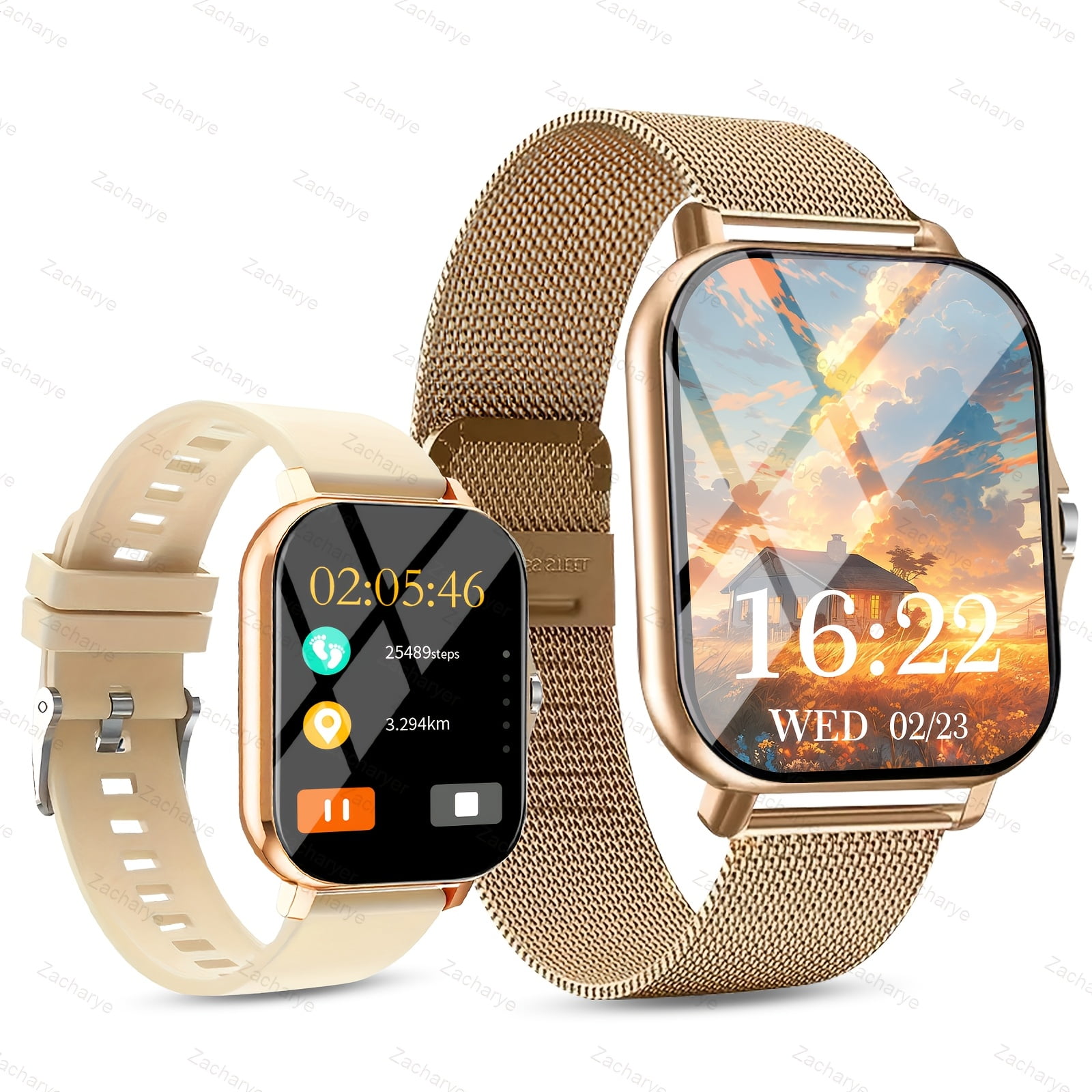 [Full-touch Smartwatch High-resolution Display] New Full-touch ...