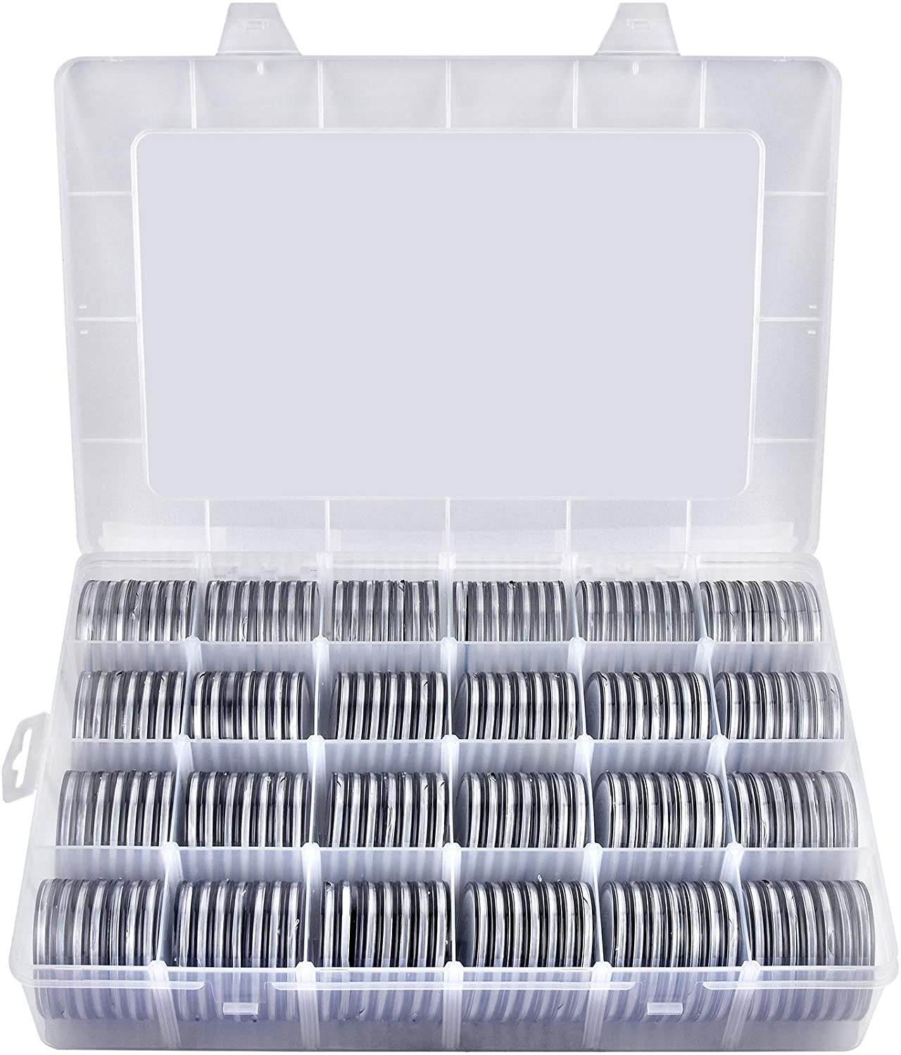 Nadex Coins ENR1-1100 5-Compartment Currency Tray with Locking Cover ...