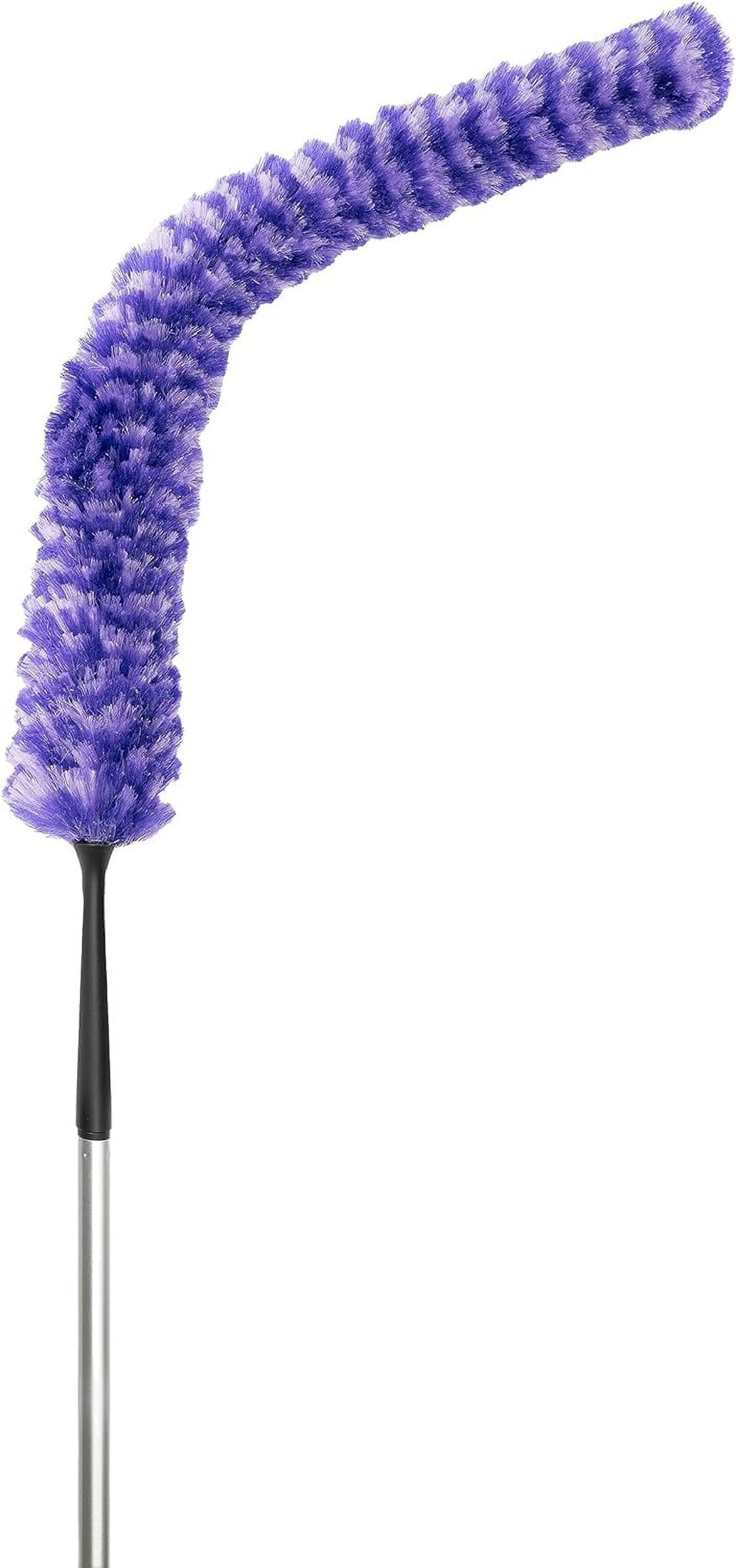 Fuller Brush Furry Wand Duster - 30" Netted Fiber Cleaner - Bendable ...