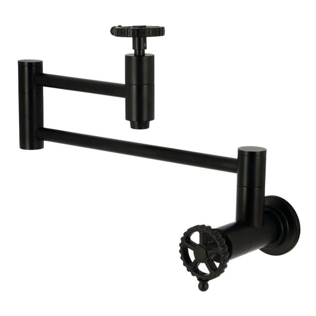 Fuller Wall Mount Pot Filler, Matte Black - Walmart.com