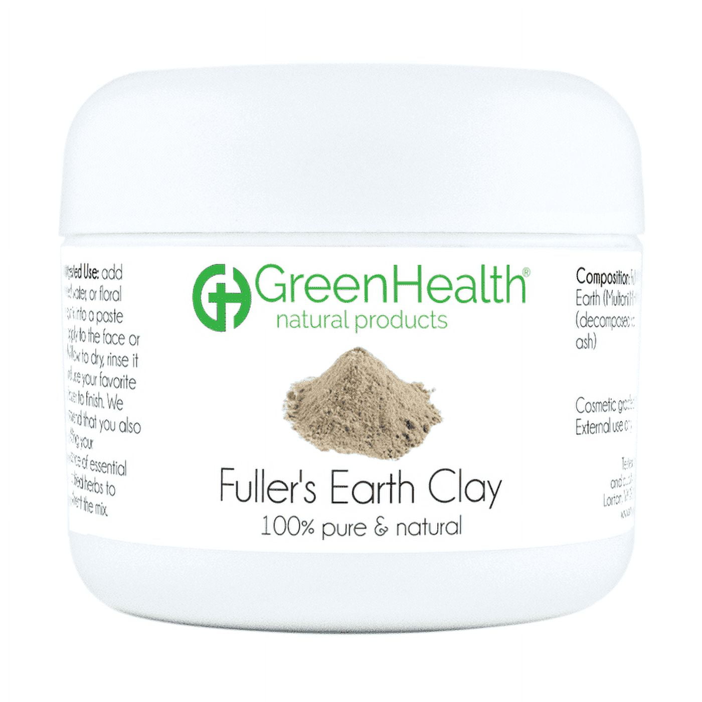 Fuller's Earth Clay 1.5 oz Plastic Jar - Walmart.com