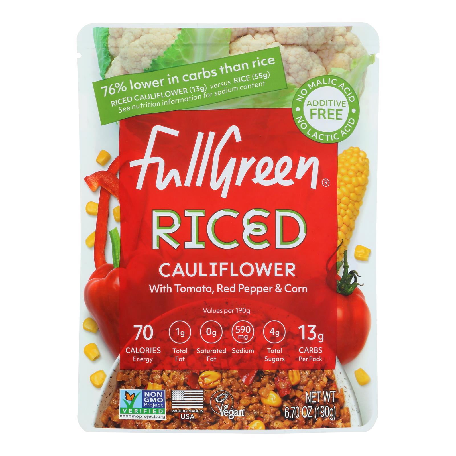 Fullgreen - Rice Clwflr Tom Rd Pppr - Case of 6-6.7 OZ - Walmart.com