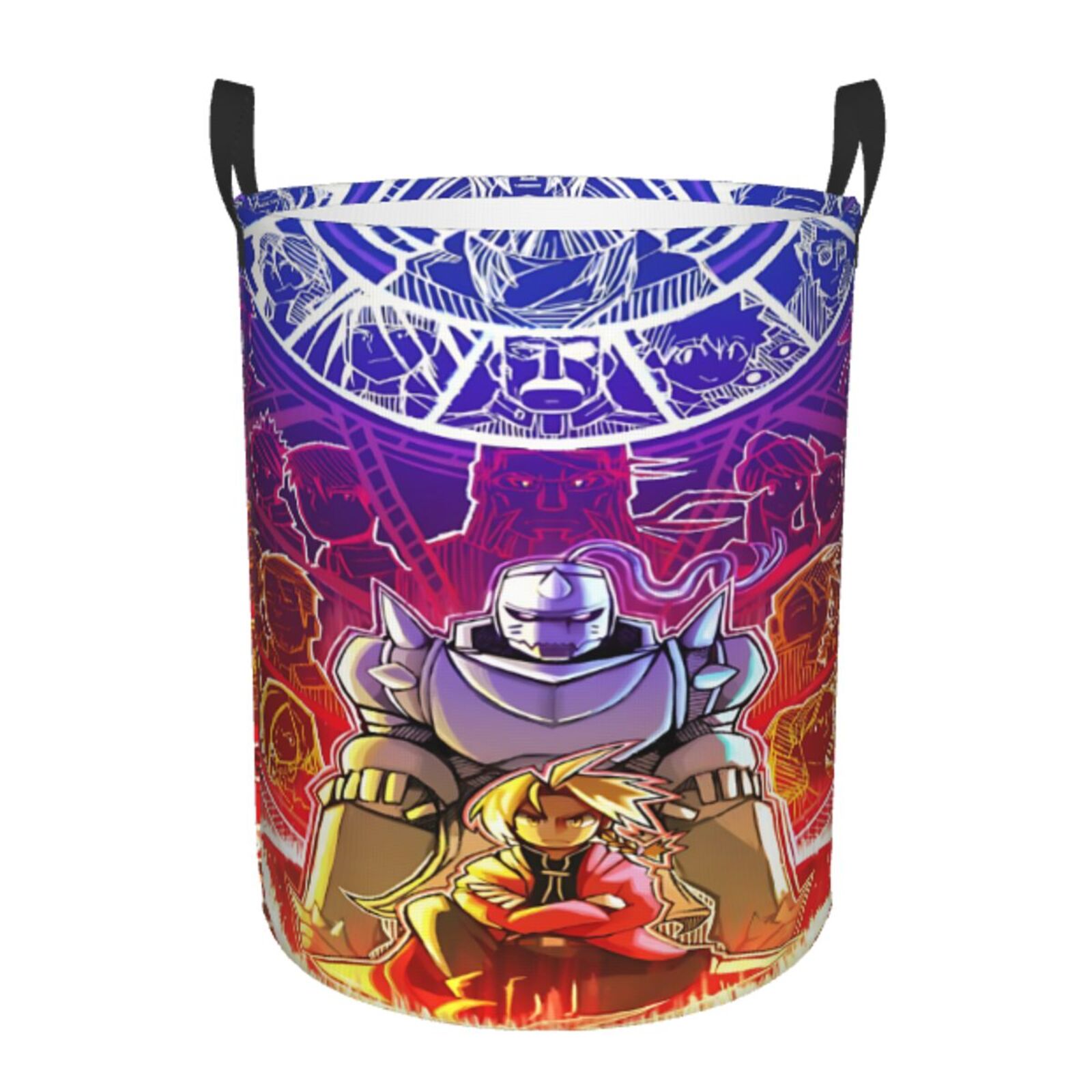 Fullmetal Alchemist 3d Graphic Flame Laundry Basket Fire Flame Clothes ...