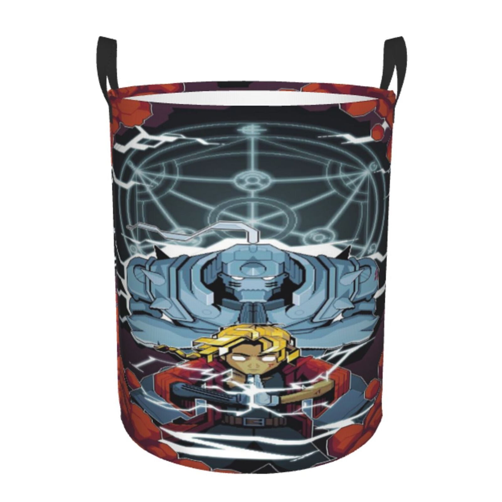 Fullmetal Alchemist 3d Graphic Flame Laundry Basket Fire Flame Clothes ...