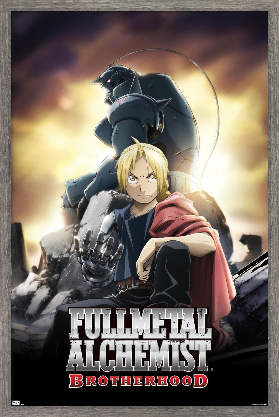 Fullmetal Alchemist: Brotherhood - Key Art 1 Wall Poster, 22.375" x 34 ...