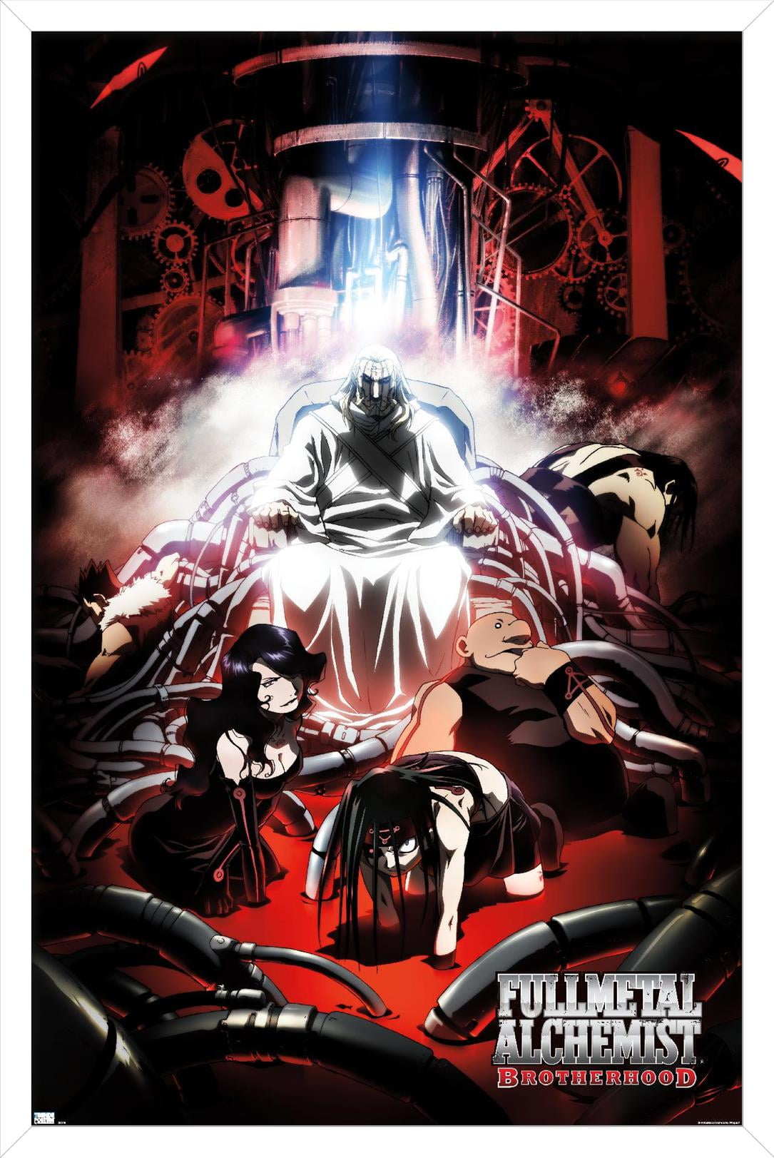 Fullmetal Alchemist: Brotherhood - Key Art 3 Wall Poster, 14.725" x 22. ...