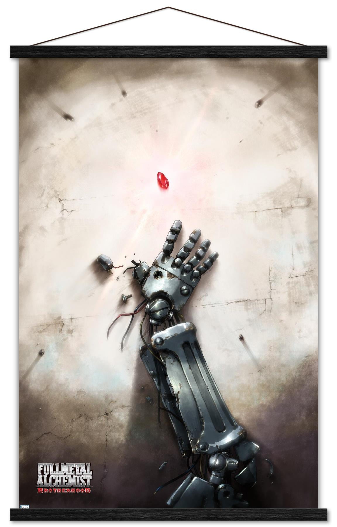 Fullmetal Alchemist: Brotherhood - Key Art 4 Wall Poster with Magnetic ...