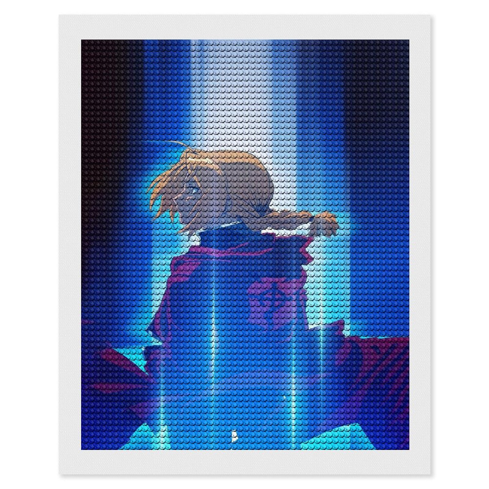 Fullmetal Alchemist Diamond Art Kits for Adults Kids DIY 5D Round Full ...