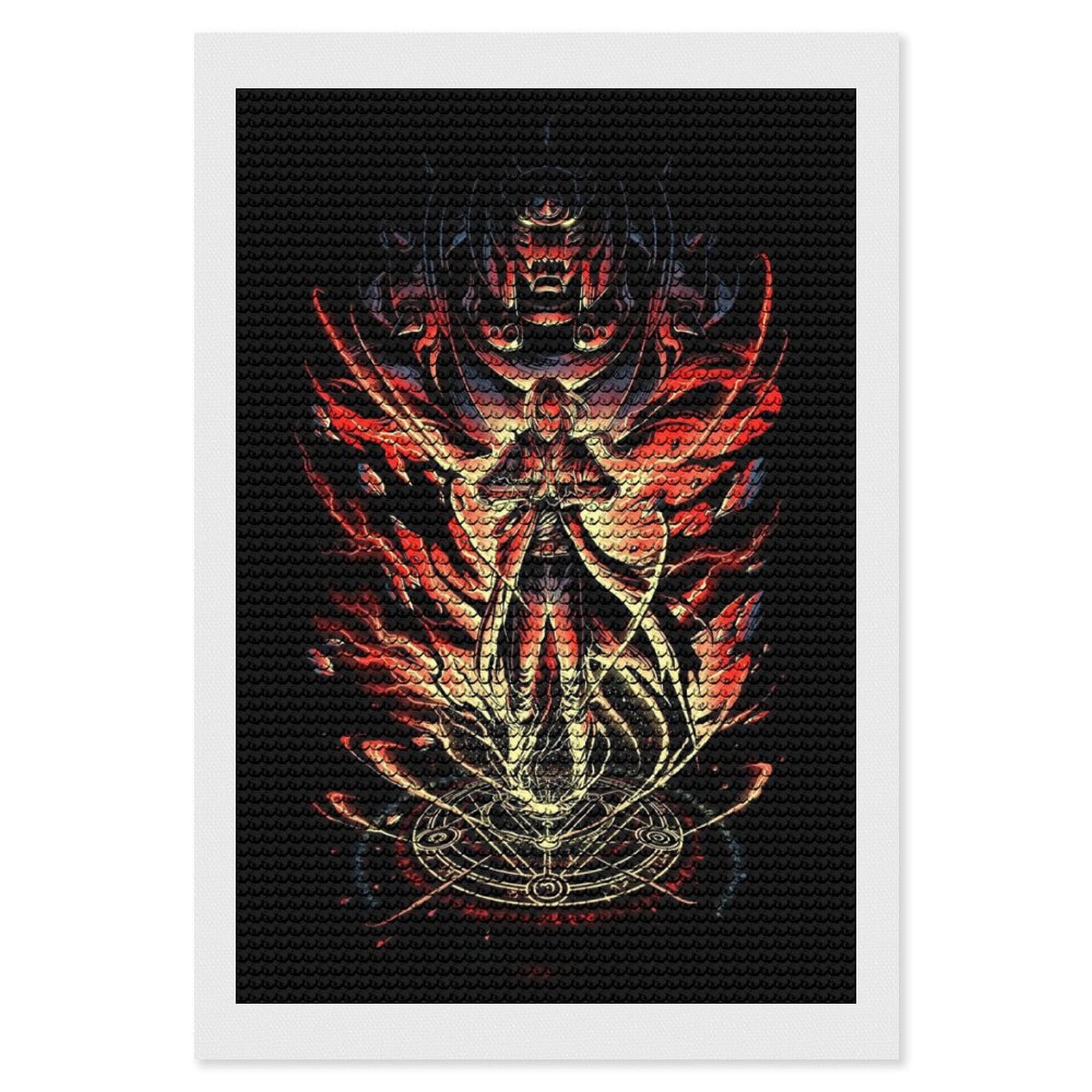 Fullmetal Alchemist Diamond Art Kits for Adults Kids DIY 5D Round Full ...