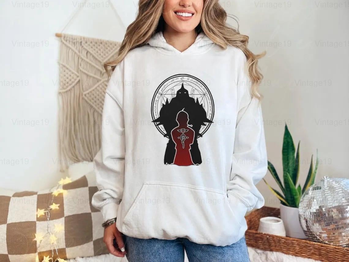 Fullmetal Alchemist Hoodie with Iconic Anime Series Artwork, for men ...