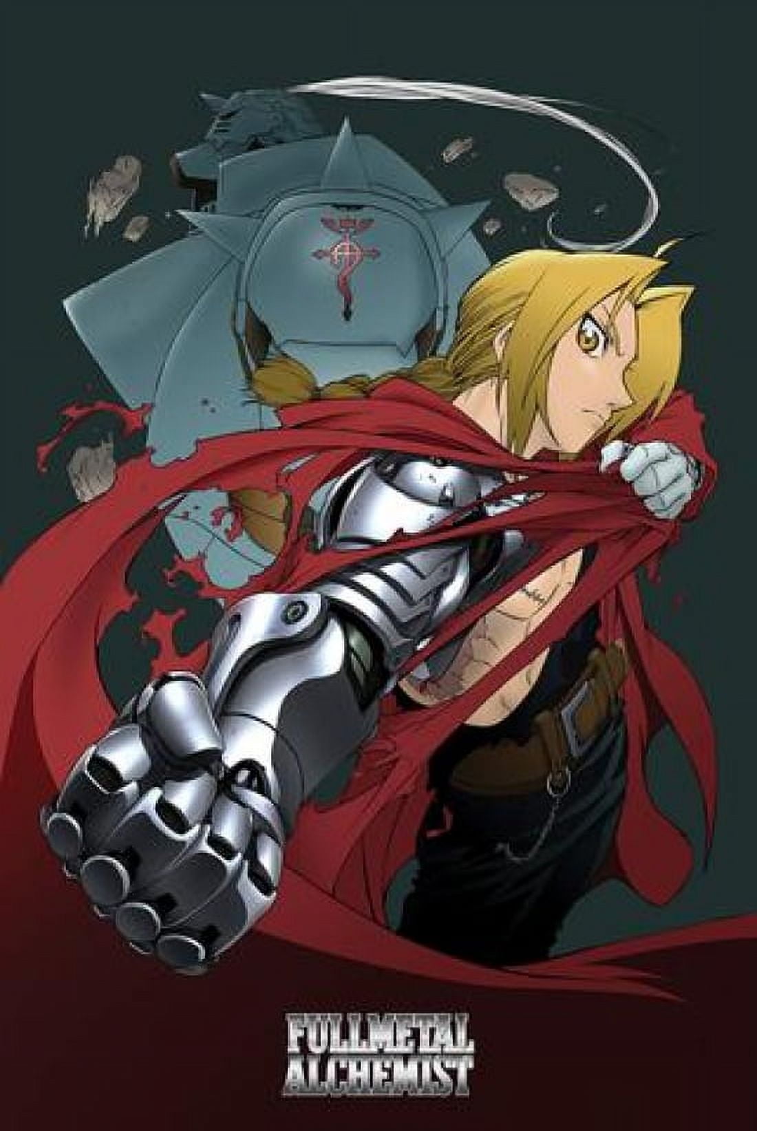 Fullmetal Alchemist Laminated Poster (24 x 36) - Walmart.com