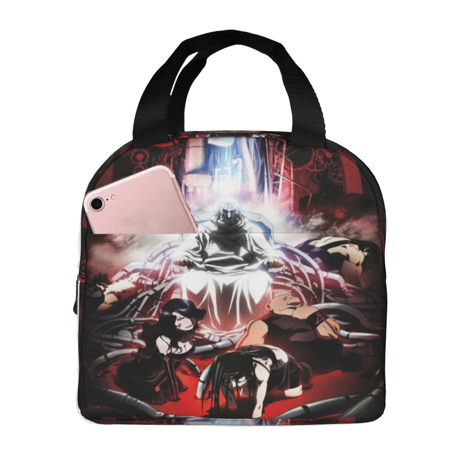 Fullmetal Alchemist Lunch Box Insulated Lunch Bag Reusable Cooler Lunch ...