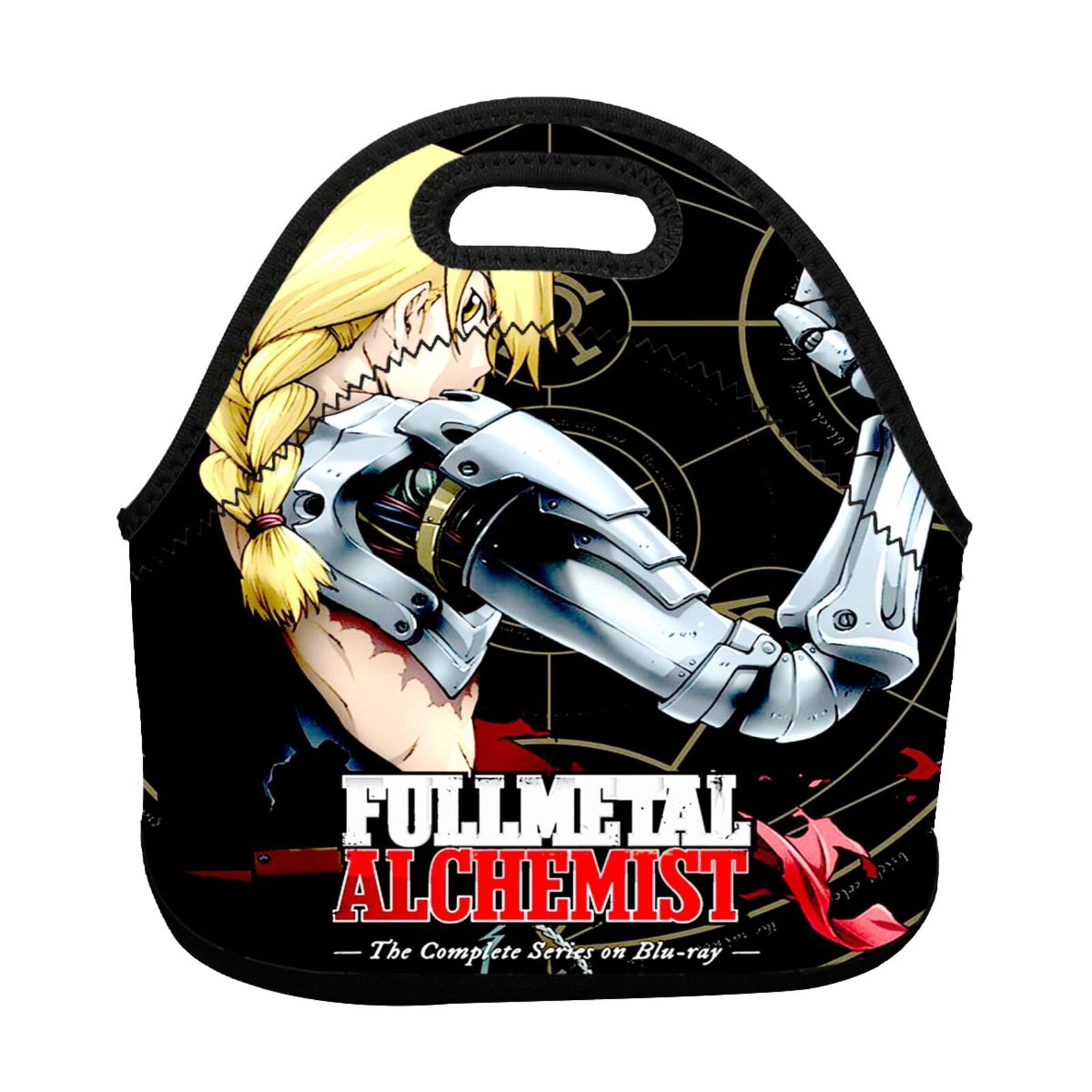 Fullmetal Alchemist Neoprene Lunch Bag Insulated Lunch Bag Tote Cartoon ...