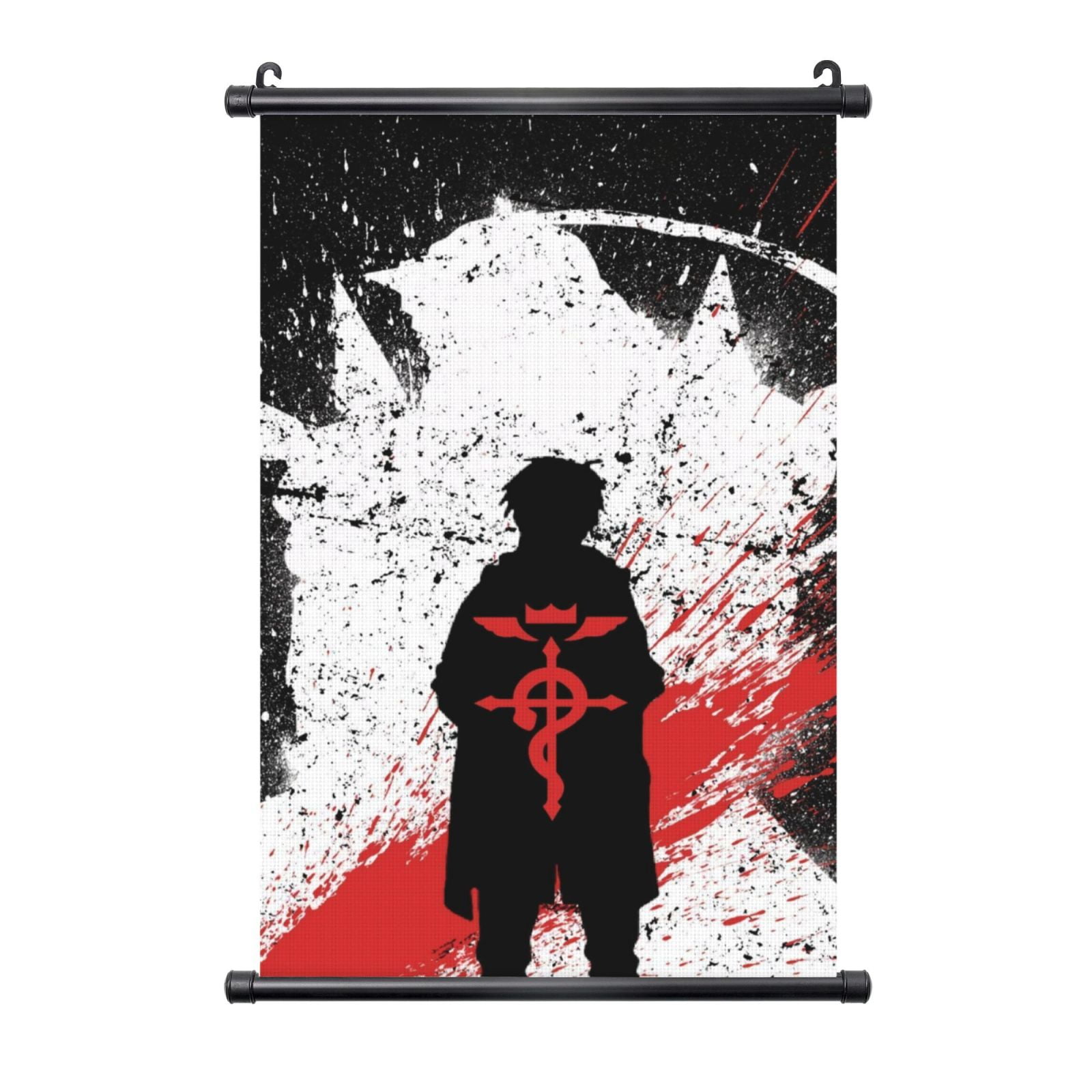 Fullmetal Alchemist Poster Plastic Shaft Wall Hanging Banner Artwork ...
