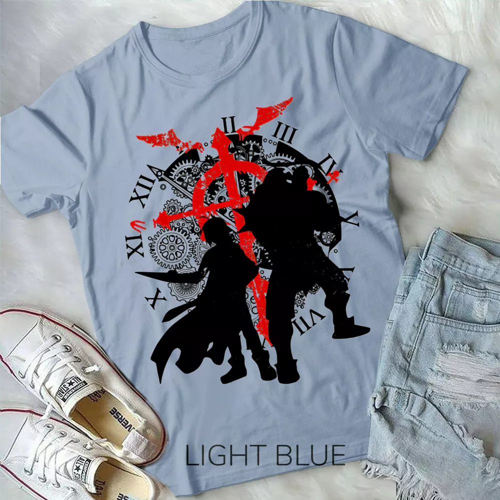 Fullmetal Alchemist T Shirt Fma Brotherhood Shirt Edward Elric Alphonse Elric Hot Trending
