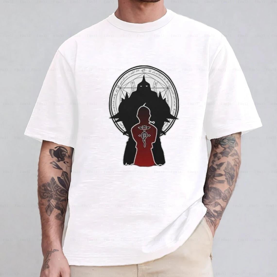 Fullmetal Alchemist T-Shirt with Iconic Anime Design, for men & women ...