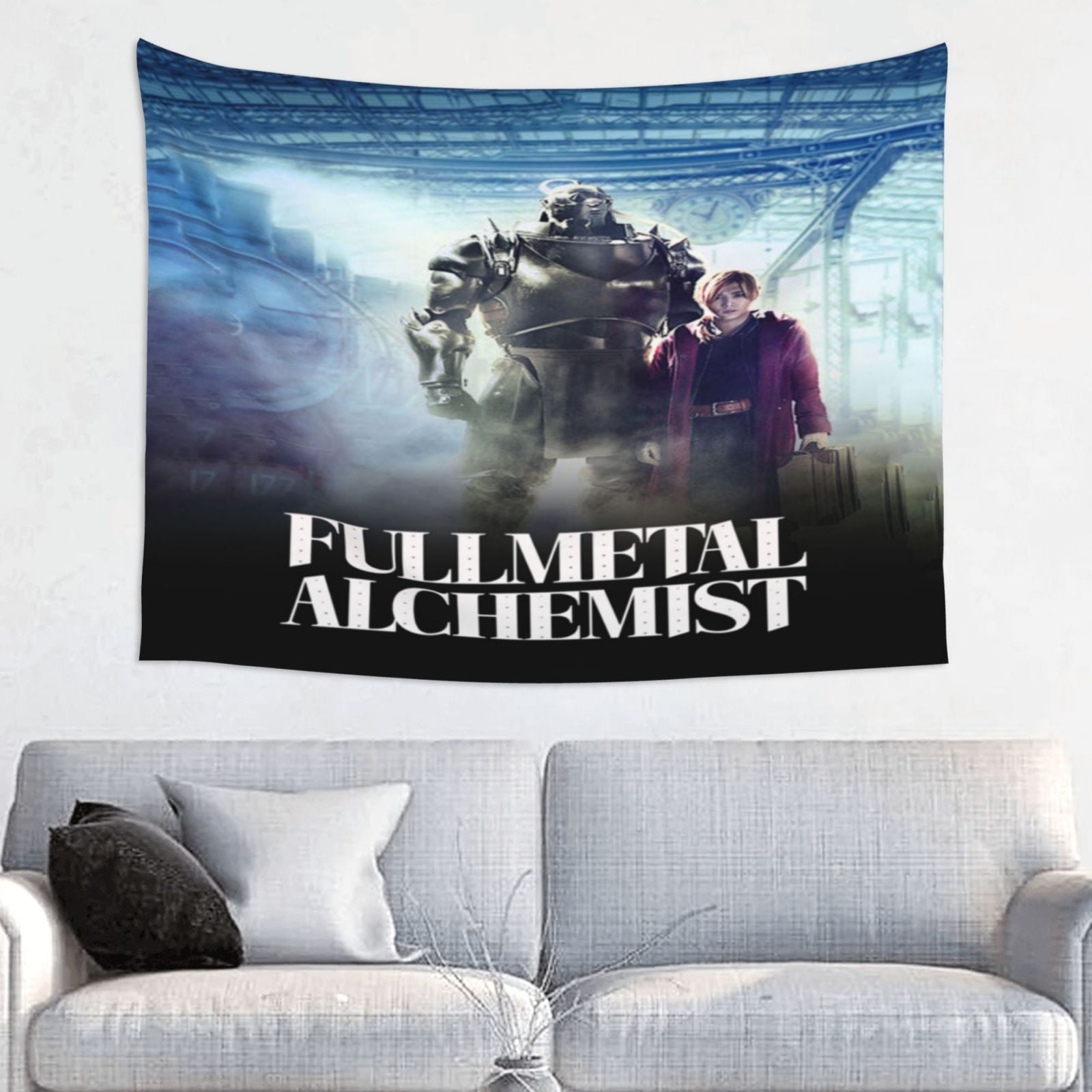 Fullmetal Alchemist Wall Tapestry Poster For Bedroom Aesthetics Funny ...