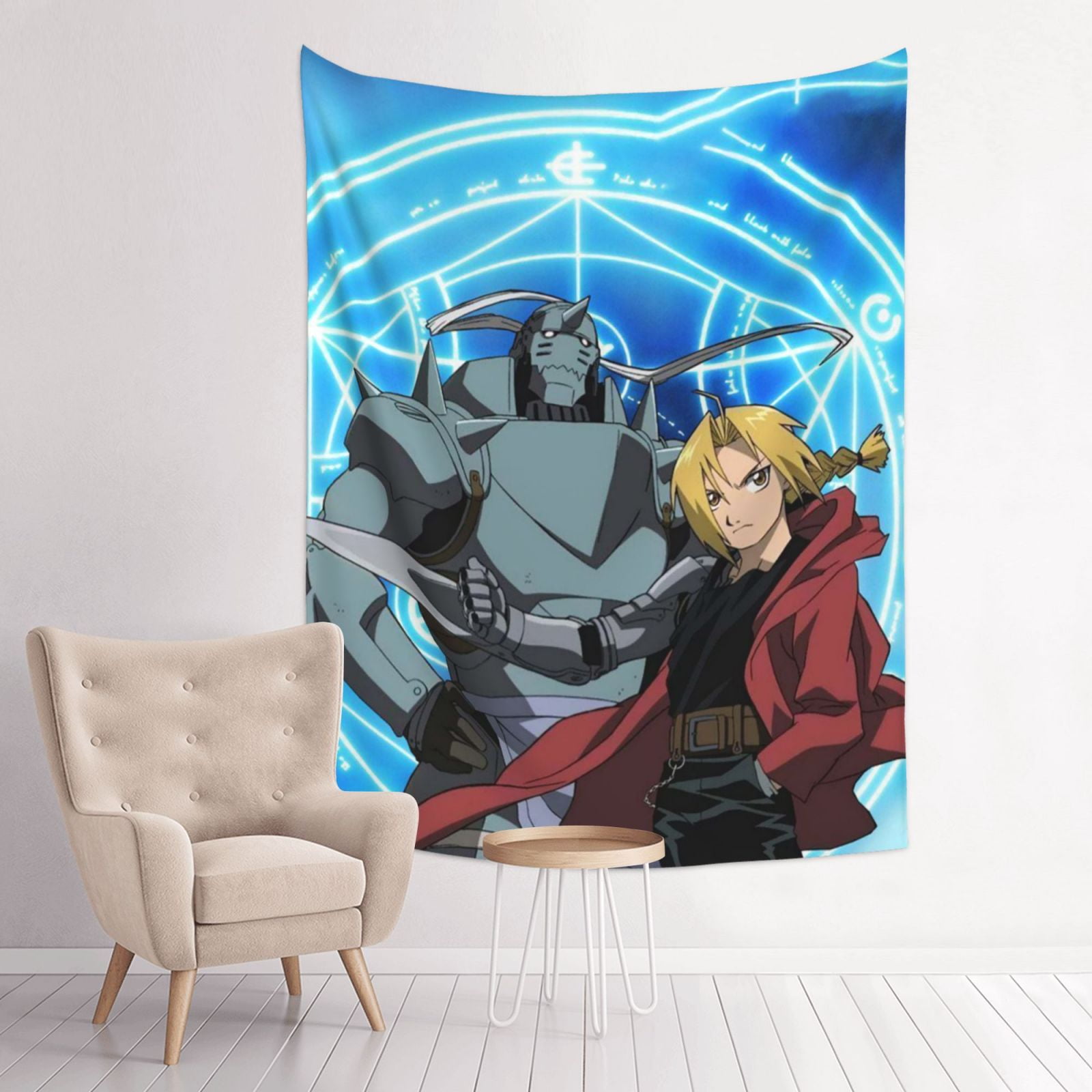 Fullmetal Alchemist Wall Tapestry Poster For Bedroom Aesthetics Funny ...