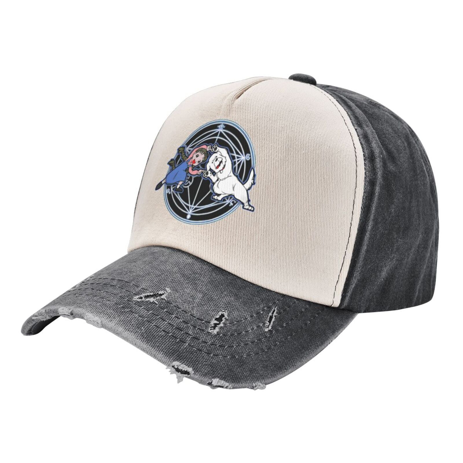Fullmetal Fusion Ha! Baseball Cap Vintage Denim Adjustable Sport Dad ...