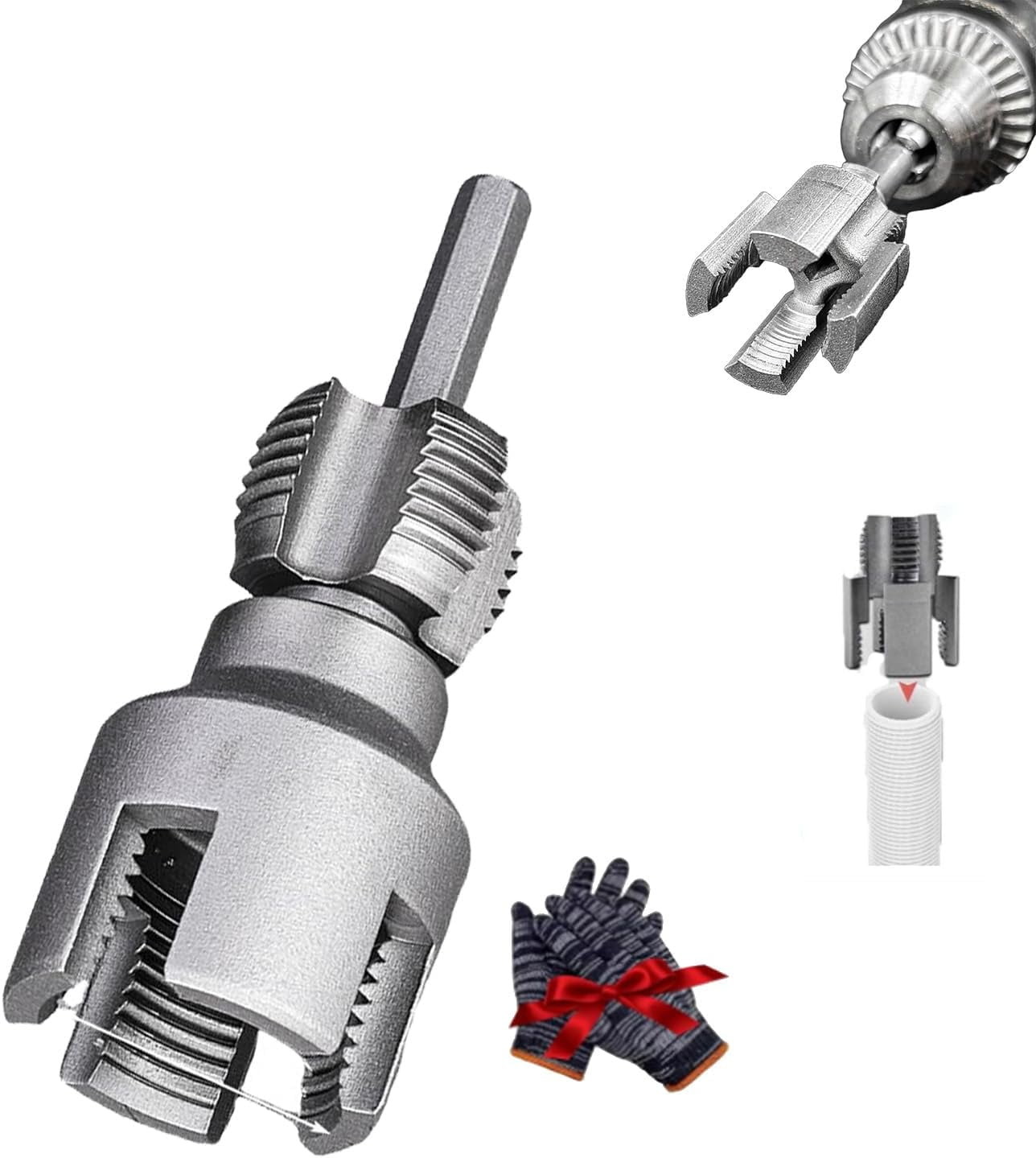 Fullofcarts Pipe Thread Cutting Tool,Integrated Internal & External ...